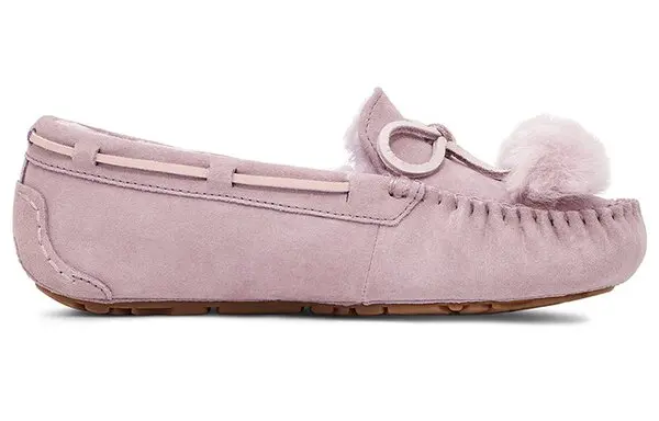 UGG Dakota Bow Pom Loafer - Pinkpurple