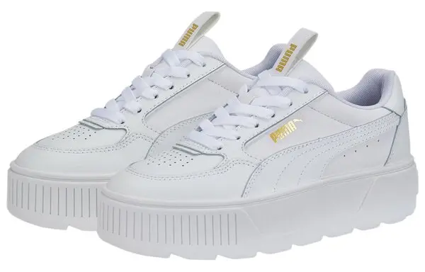 PUMA Karmen Rebelle Sneakers - White/gold