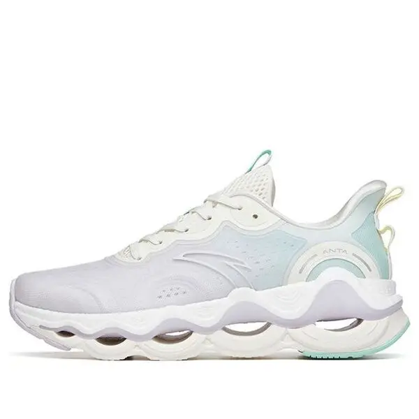 ANTA Running Series Sneakers - White/purple/teal