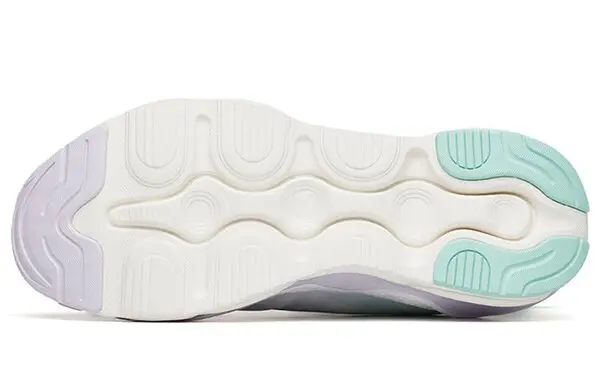 ANTA Running Series Sneakers - White/purple/teal