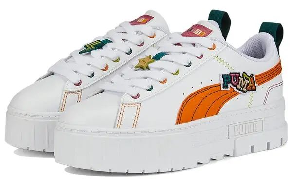 PUMA Mayze Pierced Platform Sneakers