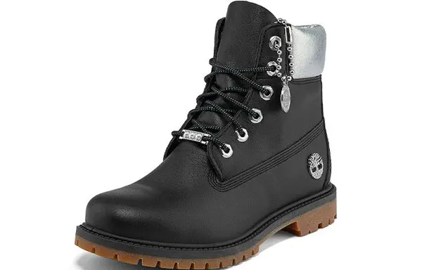 Timberland Heritage Inch Waterproof Boots - Black/brown/silver
