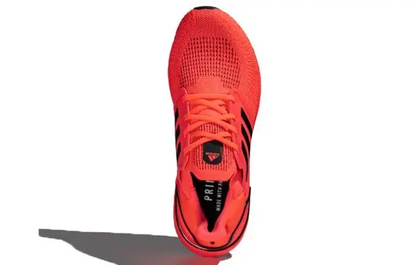 Adidas Ultra Boost 20 Low Top Athletic Sneakers - Red/black