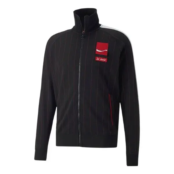 PUMA X Coca-cola T7 Track Jacket - Black/red
