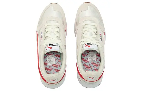 PUMA Space Lab Athleisure Sneakers - White/red