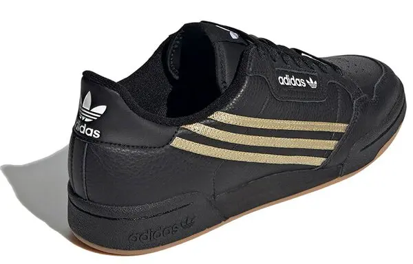 Adidas Continental 80 Sneakers - Black/gold