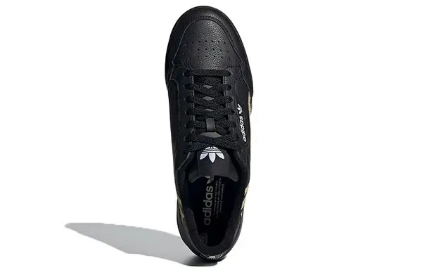 Adidas Continental 80 Sneakers - Black/gold
