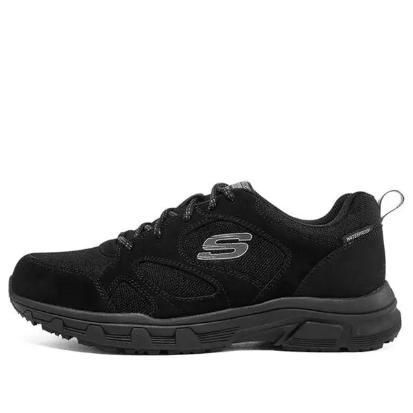 Sketchers Oak Canyon Lace-up Sneakers - Black