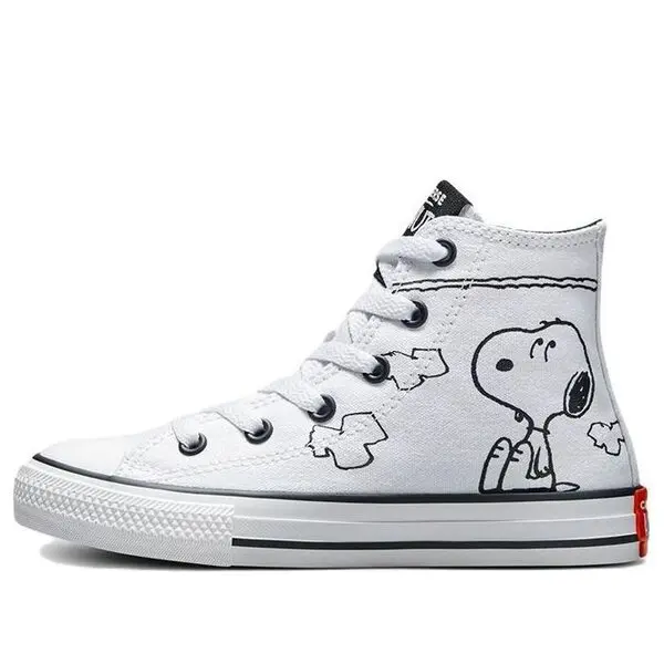 CONVERSE Chuck Taylor All Star High Top Sneakers - White/black/red