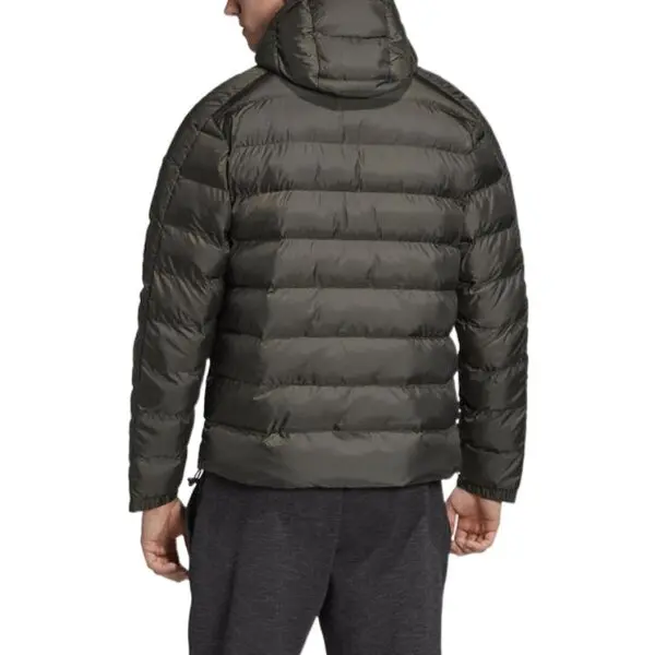 Adidas Puffer Jacket With Logo Detailing