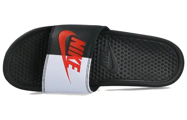 Nike Benassi Jdi Slides - Black/white/red