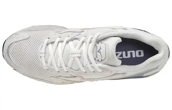 Mizuno Wave Rider Premium Low Top Sneakers - White/grey