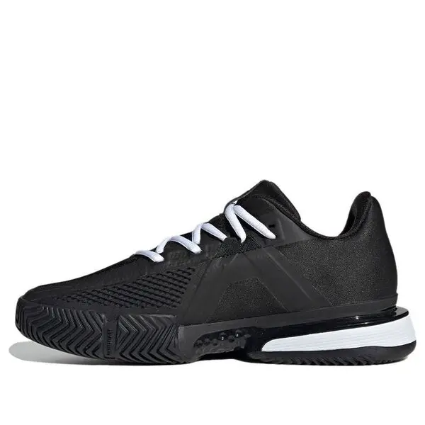 Adidas Solematch Bounce Tennis Shoes - Black
