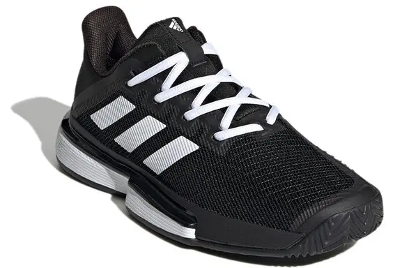 Adidas Solematch Bounce Tennis Shoes - Black