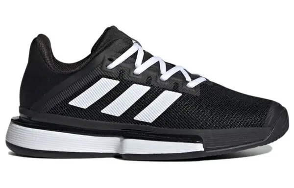 Adidas Solematch Bounce Tennis Shoes - Black