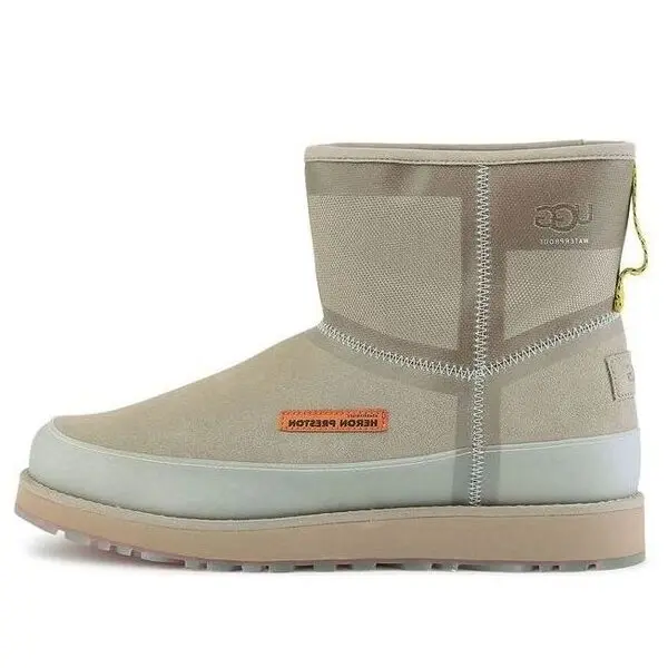 UGG X Heron Preston Classic Fleece Lined Boots - Brown