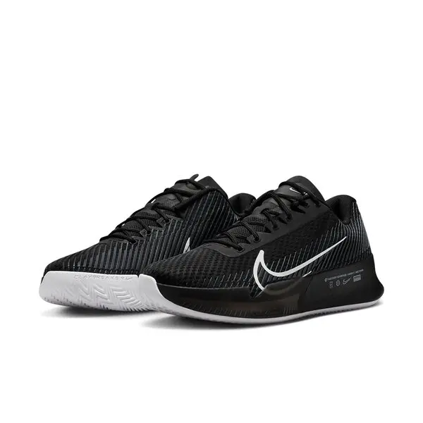 Nike Court Air Zoom Vapor Clay Court Tennis Shoes - Black