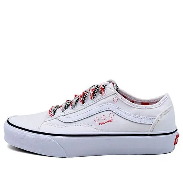 VANS Old Skool Tapered 'diy' Lace-up Sneakers - White