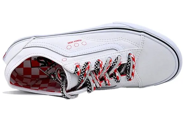 VANS Old Skool Tapered 'diy' Lace-up Sneakers - White