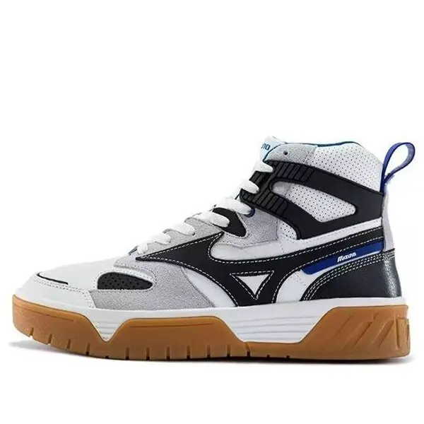 Mizuno Cl Mid High Top Sneakers - Black/white/blue