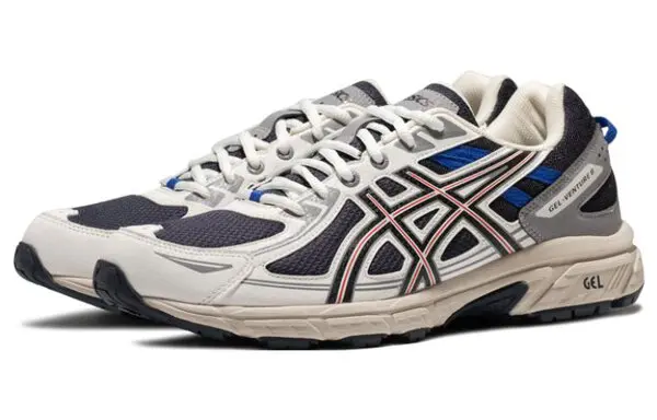 Asics Gel-venture 6 Sneakers - White/black/red