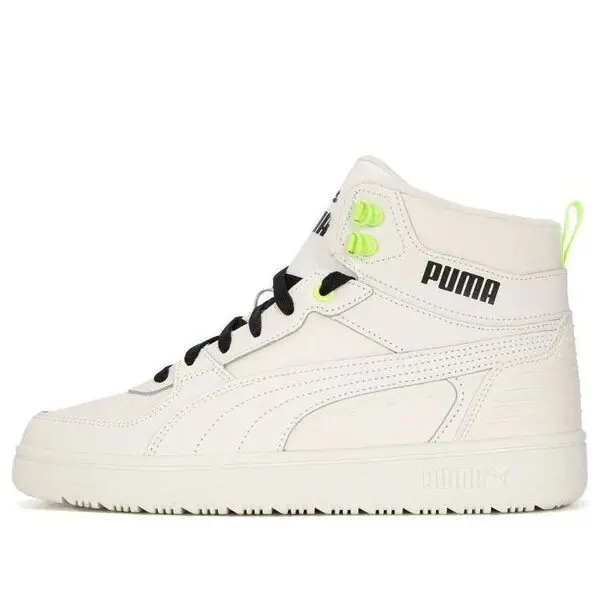 PUMA Rebound Joy High-top Sneakers - White/black