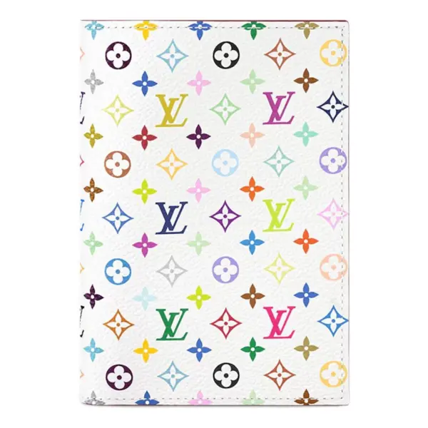LOUIS VUITTON X Takashi Murakami Passport Cover - White Multicolored