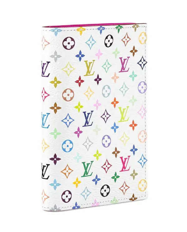 LOUIS VUITTON X Takashi Murakami Passport Cover - White Multicolored