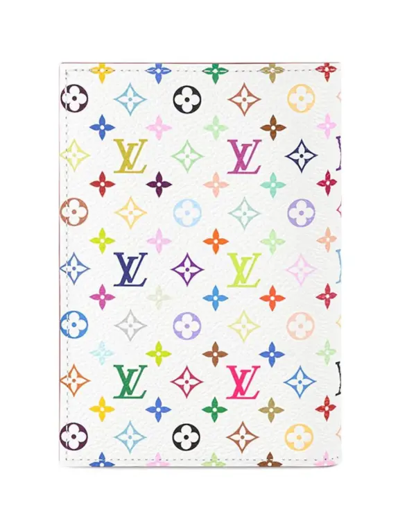 LOUIS VUITTON X Takashi Murakami Passport Cover - White Multicolored