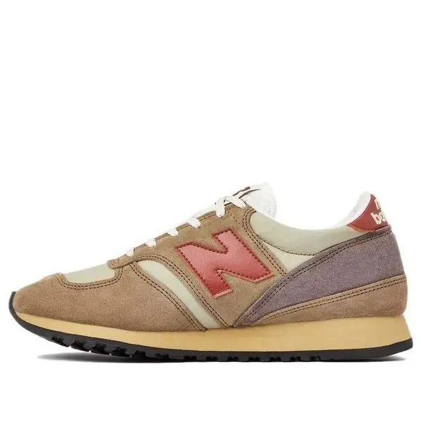 NEW BALANCE 730 Low Top Sneakers - Brown/red