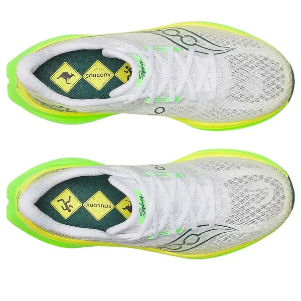 Saucony Endorphin Speed Sneakers - White/green