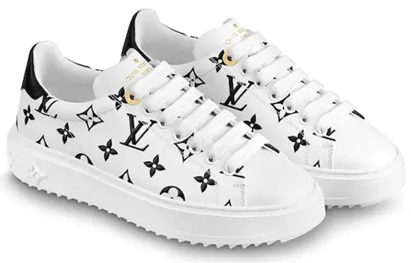 LOUIS VUITTON Time Out Sneakers - Black