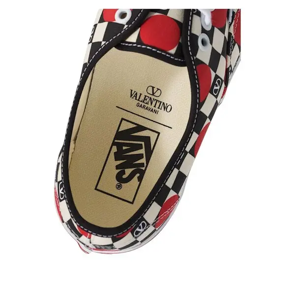 VANS X Valentino Garavani Authentic 'checkerboard Big Dots' Sneakers