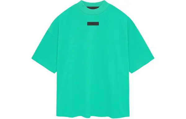 Fear Of God Ss24 Crewneck T-shirt 'mint Leaf - Green/multi-color