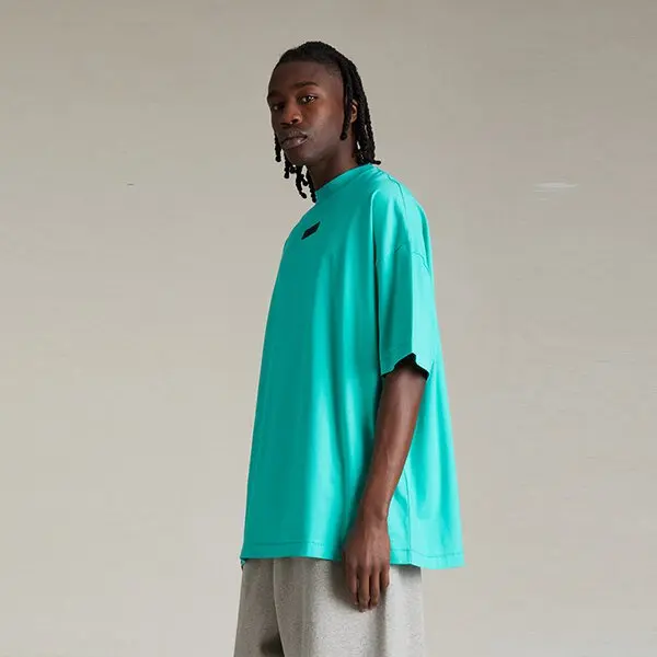 Fear Of God Ss24 Crewneck T-shirt 'mint Leaf - Green/multi-color