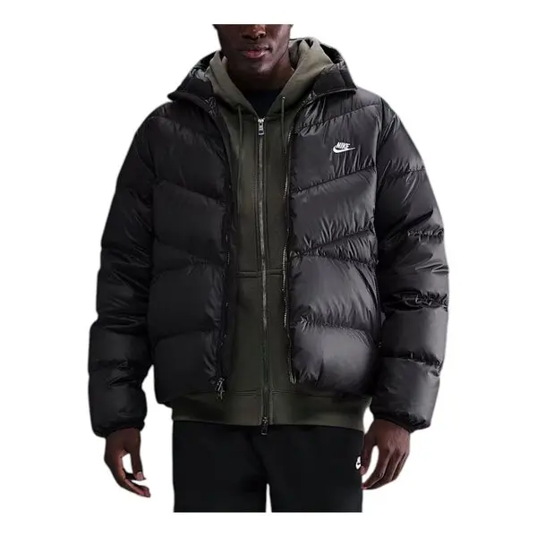 Nike Windrunner Statement Down Jacket - Black