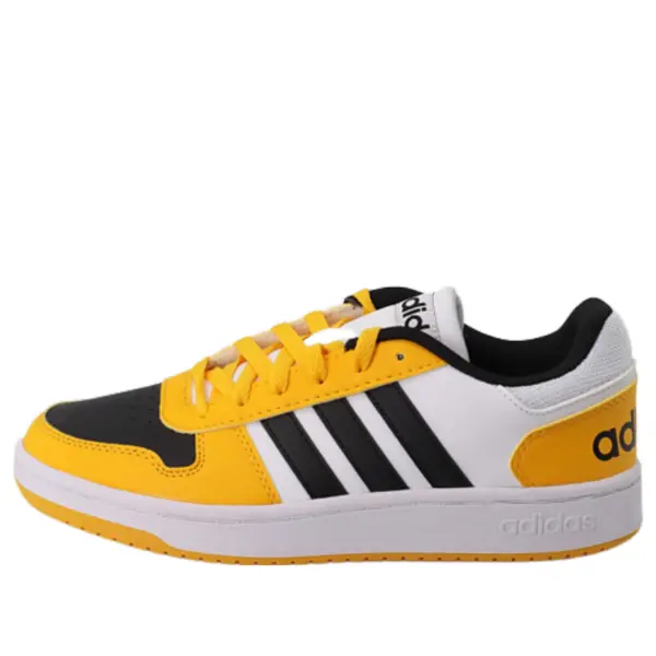Adidas Hoops 2.0 Sneakers - Yellow/white/black