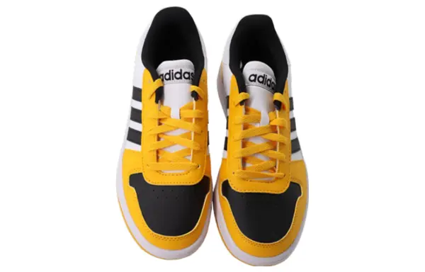 Adidas Hoops 2.0 Sneakers - Yellow/white/black