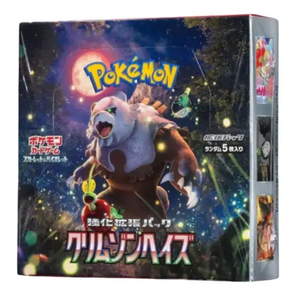 POKEMON Card Jp Scarlet & Violet Enhanced Expansion Pack Box 'crimson Haze - Multi-color