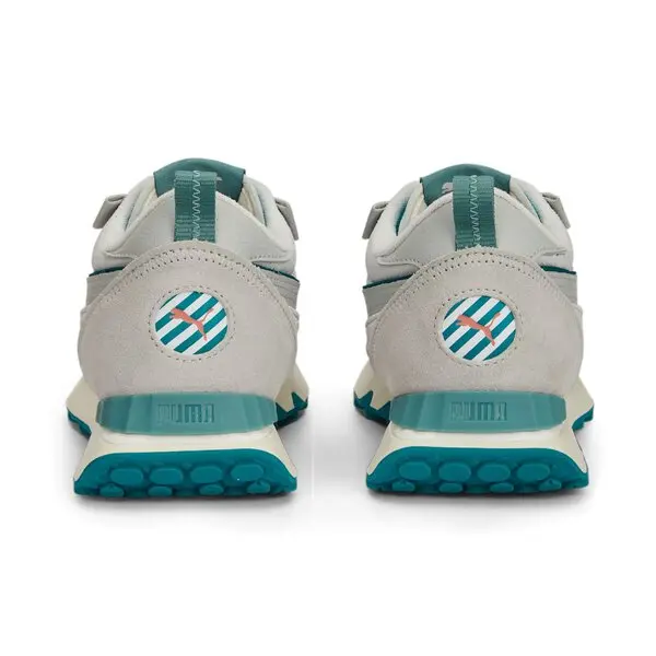 PUMA Rider Fv 'vacation Grey Green Lagoon' Sneakers - Feather Grey/green Lagoon