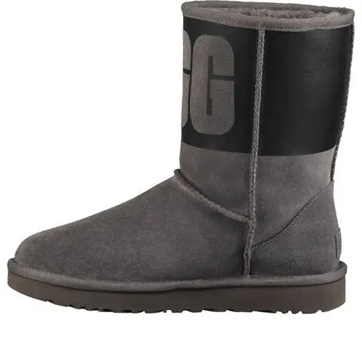 UGG Classic Short Rubber Boots - Gray