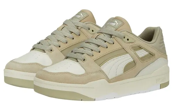 PUMA Slipstream Low Top Sneakers - Green/brown
