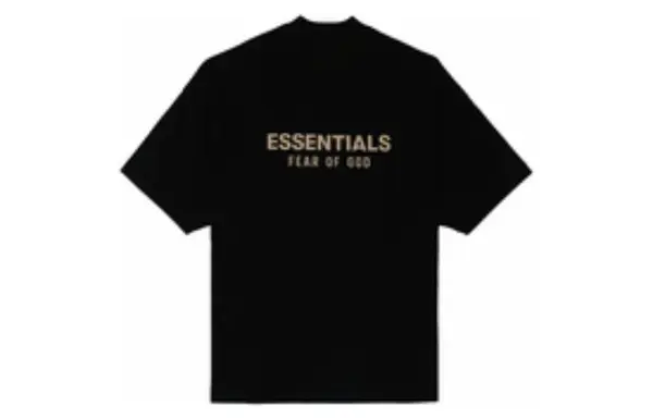 Fear Of God Fw23 V-neck T-shirt - Jet Black