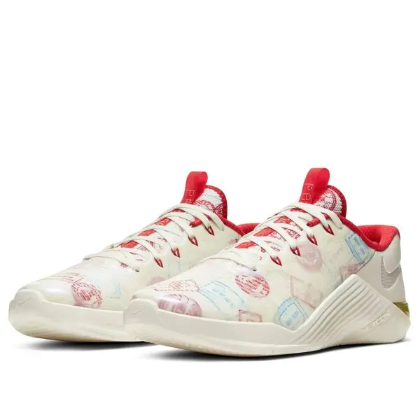 Nike Metcon 5 Amp "passport 2020" Athletic Sneakers - White/red