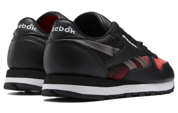 REEBOK Anuel Aa X Classic Leather "the Sky Above The Street" Low Top Sneakers - Blackred