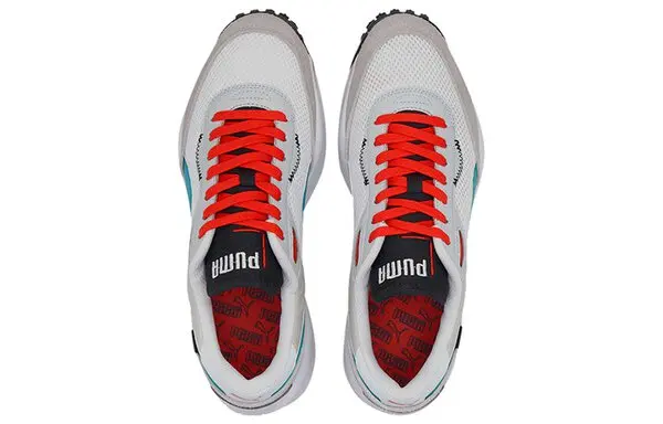 PUMA Style Rider Neo Archive Sneakers - Graybluered