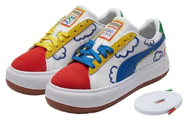 PUMA X Flabjacks Suede Mayu 'happy Doing Nothing Island' Sneakers - Red