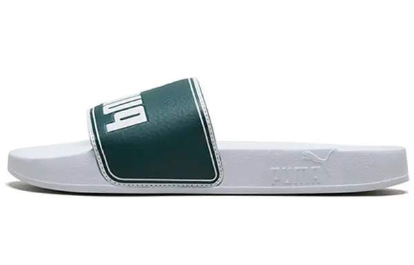 PUMA Leadcat Slides - White/green
