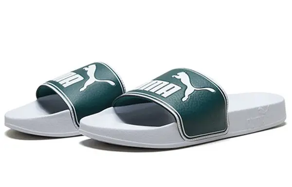 PUMA Leadcat Slides - White/green