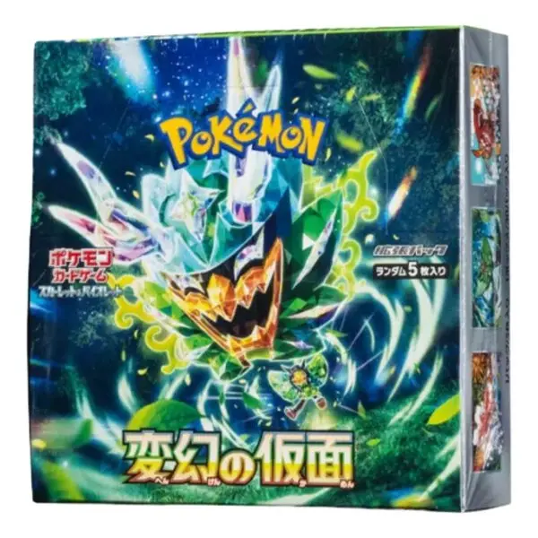 POKEMON Card Jp Scarlet & Violet Expansion Pack Box 'mask Of Change